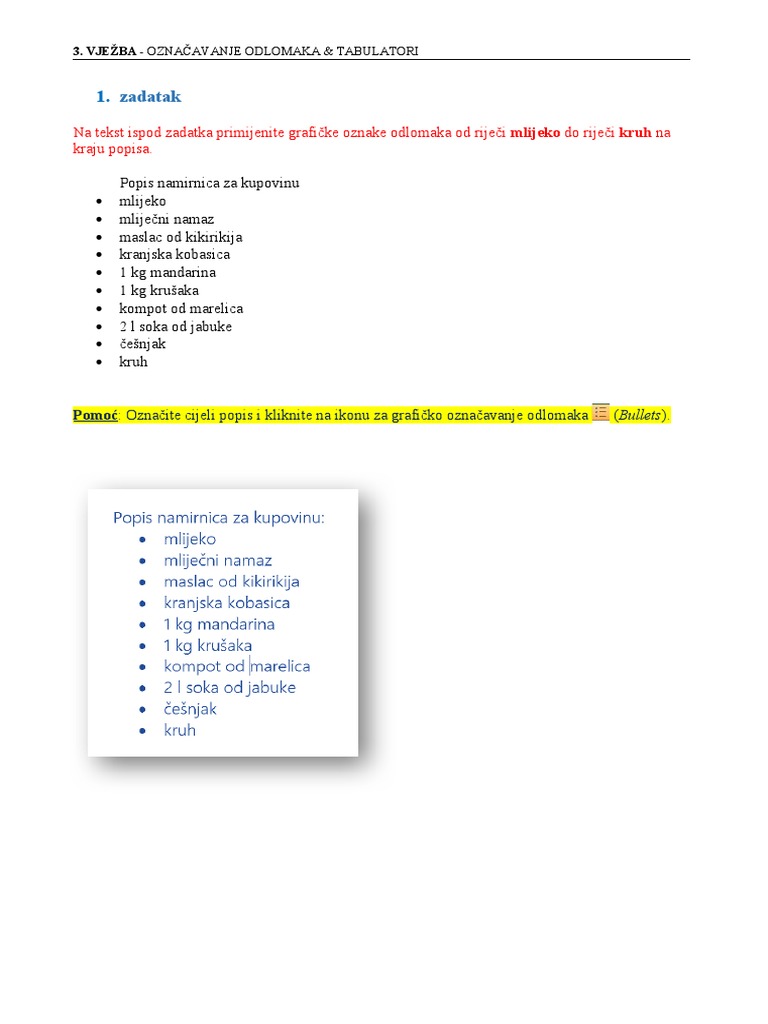 INF_1-razred-SS_ Oblikovanje_teksta_3_ZADATAK_označavanje_odlomaka_i ...