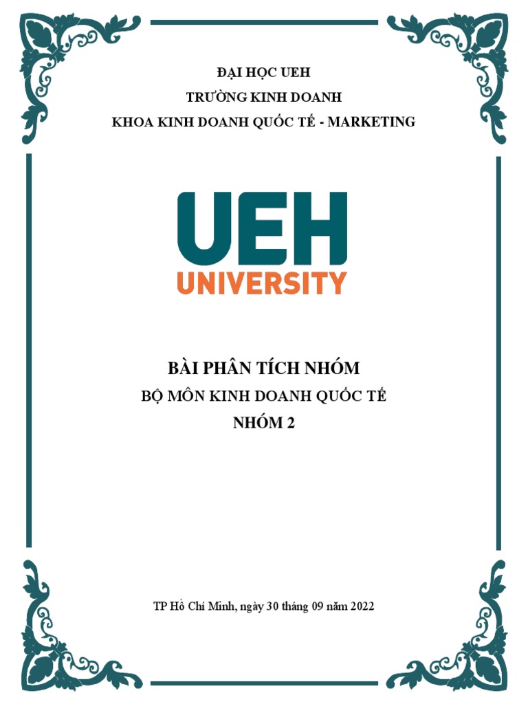 (KDQT) Phân Tích Case Study | PDF