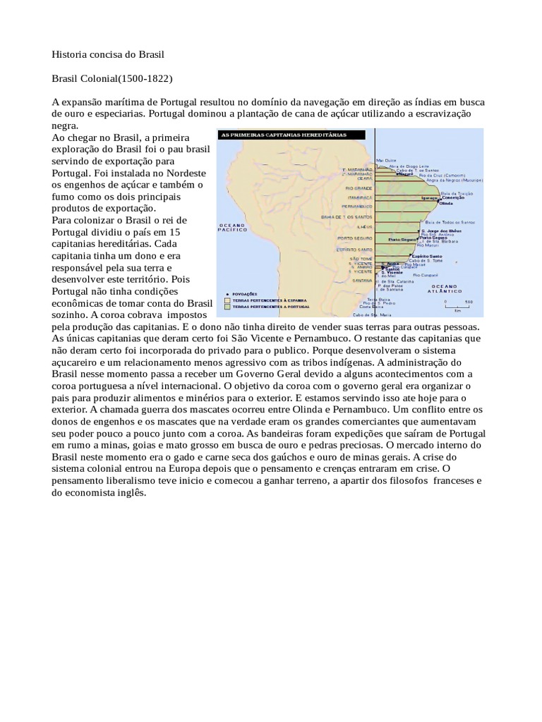 Historia Concisa Do Brasil | PDF | Turismo