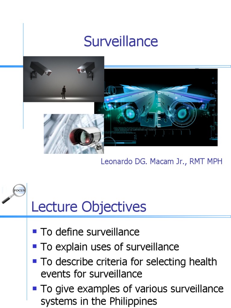 Surveillance | PDF | Public Health | Serology