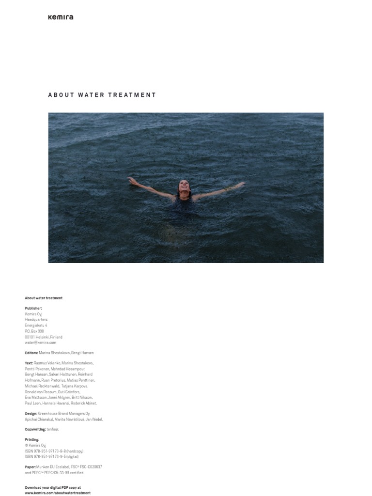 Kemira Water Handbook About Water Treatment 2020 | PDF | Water | Total ...