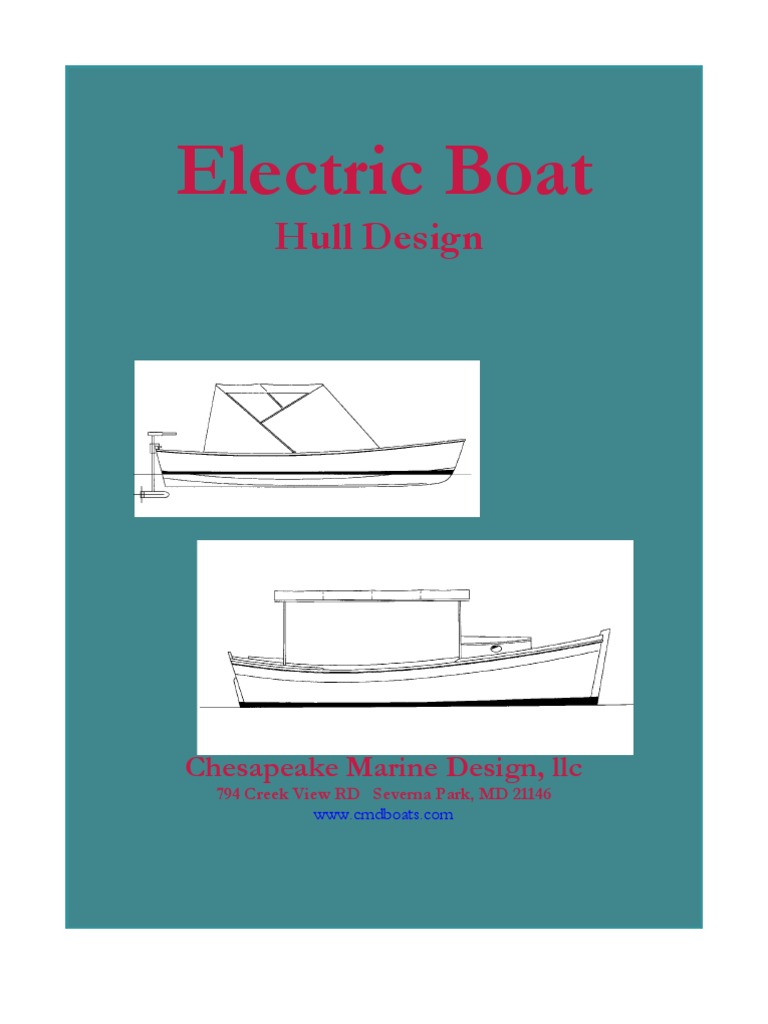 Efficient Hull Design for Electric Boats | PDF | Hull (Watercraft) | Stern