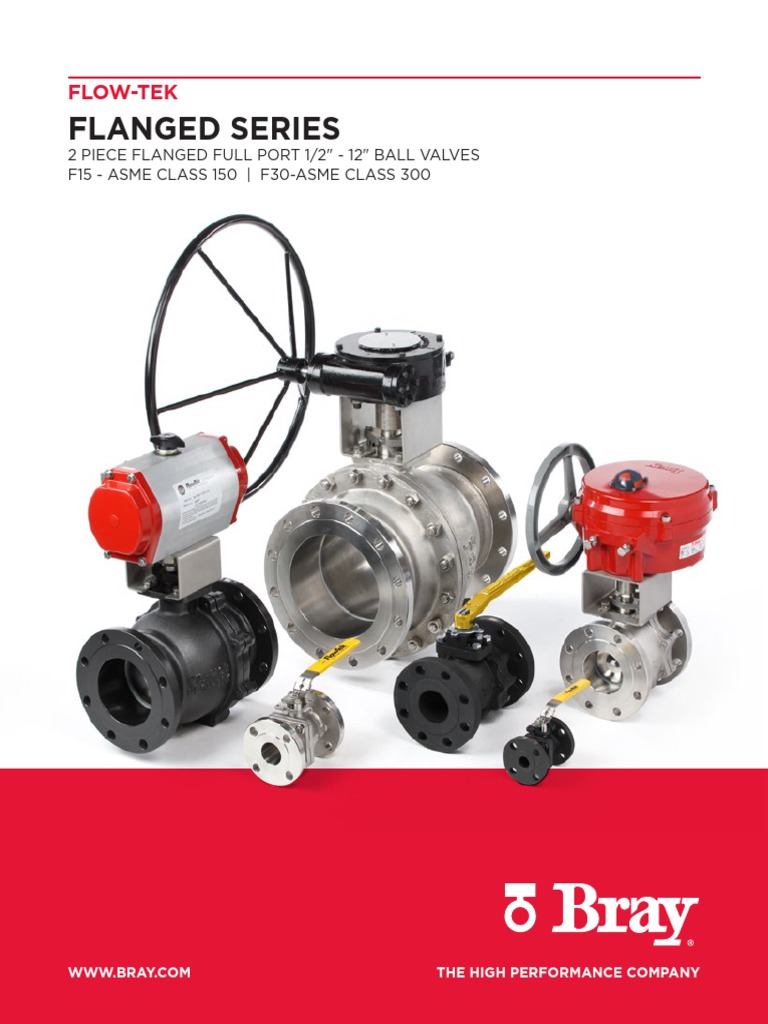 Bray Flanged Valves | PDF