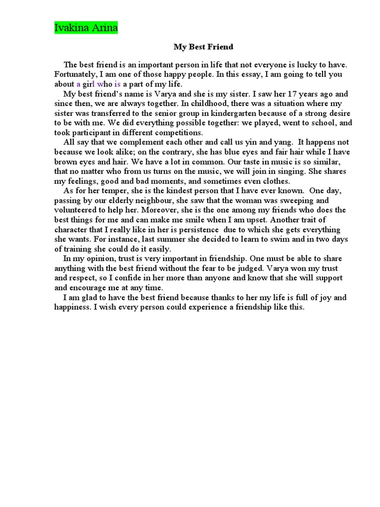 My Best Friend Varya: A Tribute | PDF | Wellness | Religion & Spirituality
