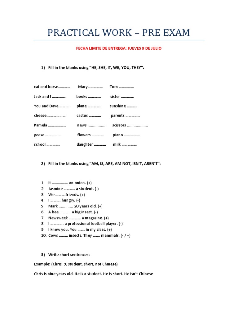 Practice Pre Exam - Florencia, Magali, Lautaro | PDF | Games & Activities