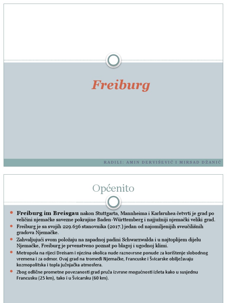 Freiburg | PDF