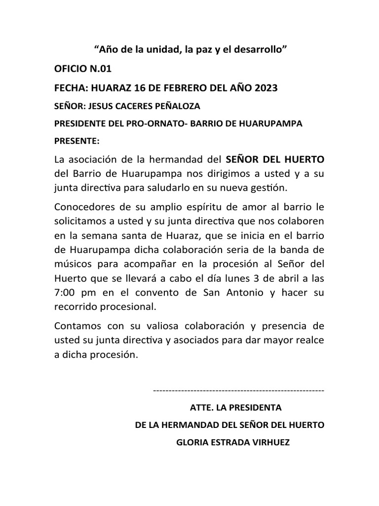 Oficio N.-01 .... | PDF