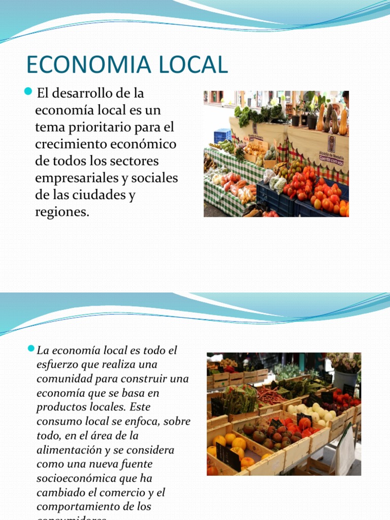 Economia Local Presentacion | PDF