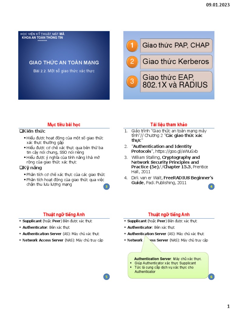 Bài 2.2. Giao TH C Xác TH C | PDF