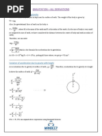 The List of Dimensional Formula. A Useful Handout. | PDF | Torque | Force