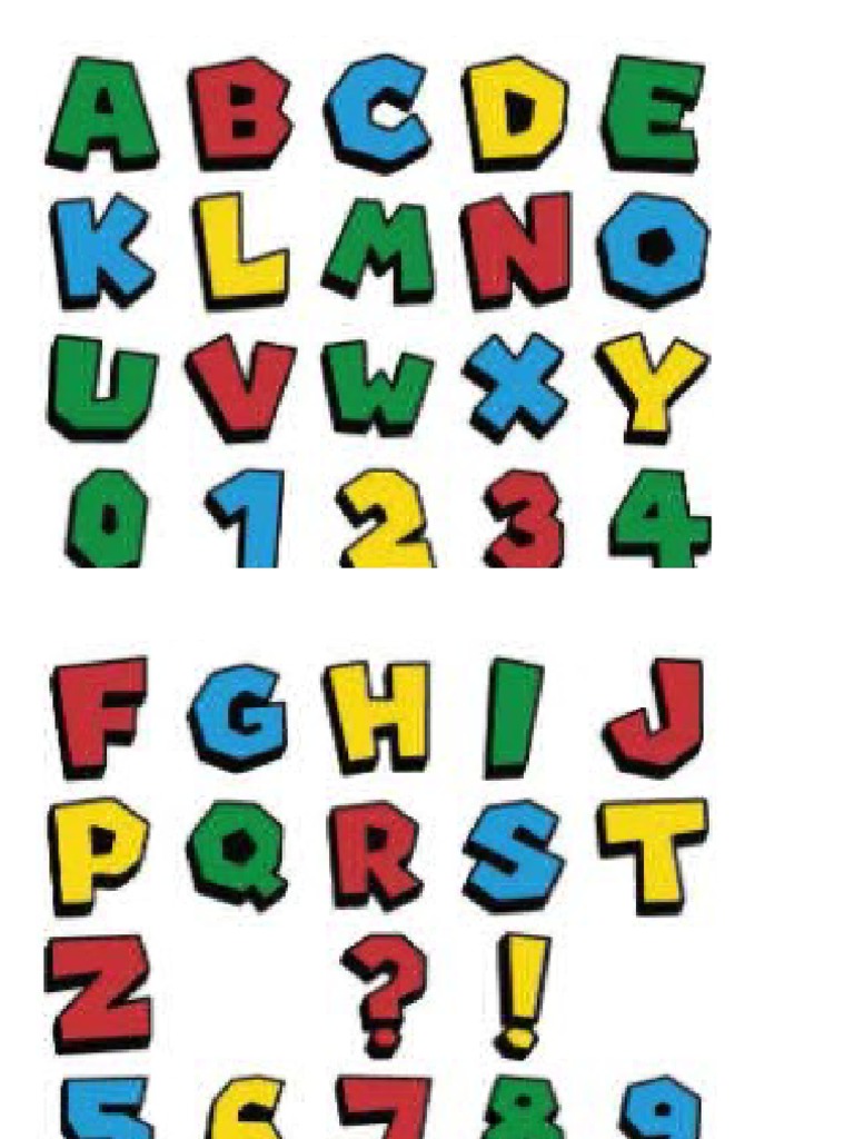 Letras Mario Bross | PDF