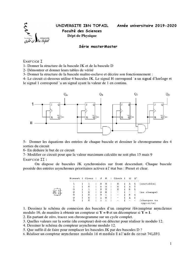 TD2 - EN Les Compteurs - Corr | PDF