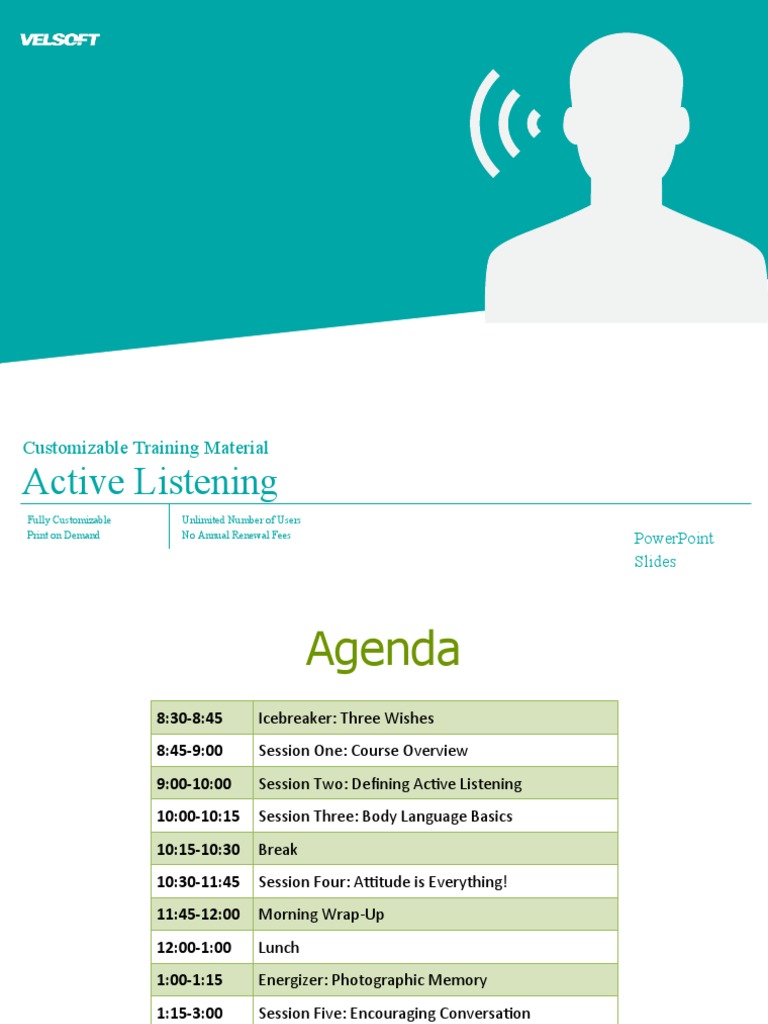 Powerpoint Slides | PDF | Body Language | Empathy