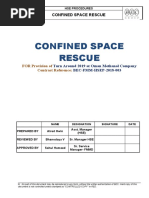 Confined Space Rescue Plan Template | PDF | Emergency | Emergency ...