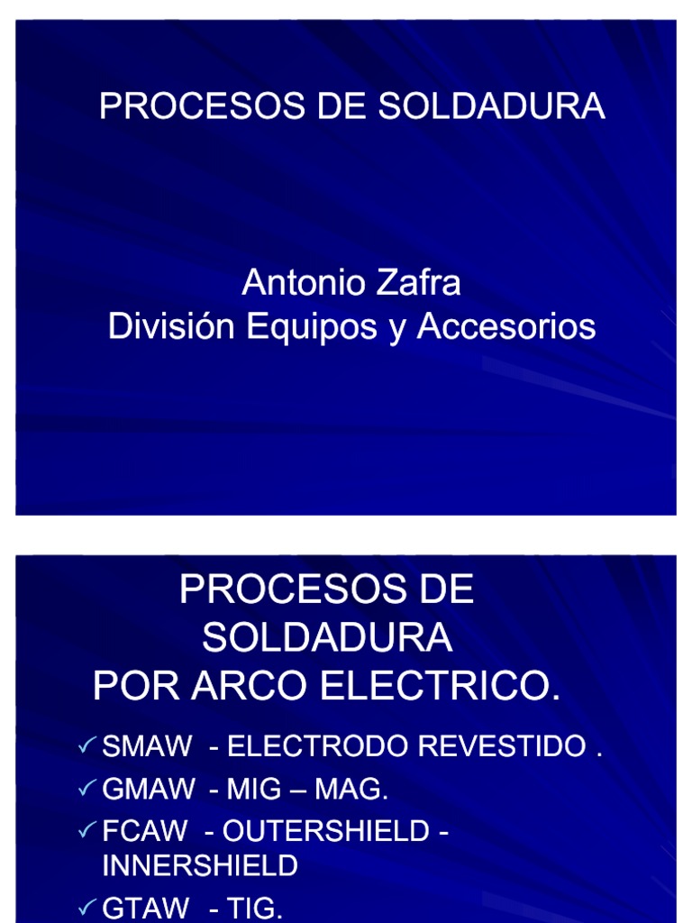 Procesos de Soldadura | PDF