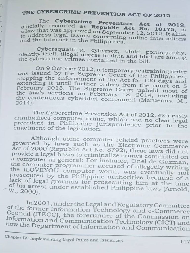 Cybercrime Law | PDF