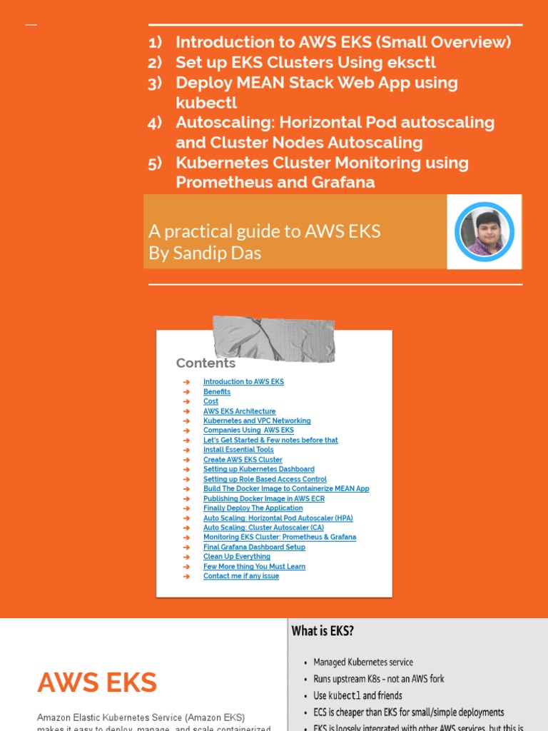 AWS EKS in Action | PDF | Computer Cluster | Amazon Web Services