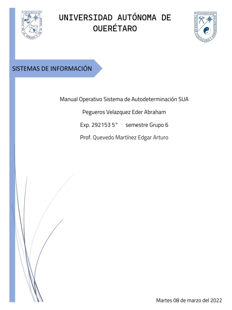 Manual Sua | PDF | Gestión de tecnología de la información | Software
