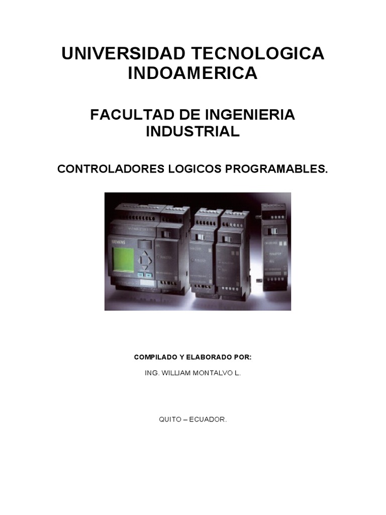 Programación de PLC: Lenguajes y Ejercicios | PDF | Controlador lógico ...