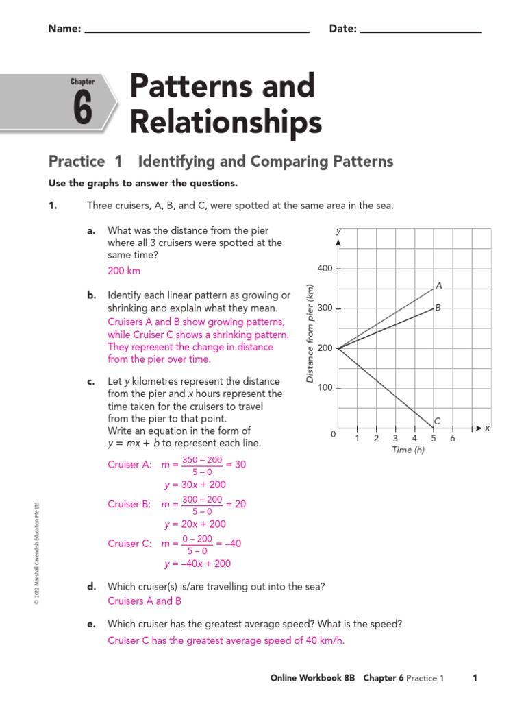 Attachment - PDF - Review - CHP 6 - GR 8 - Solutions | PDF | Numbers ...