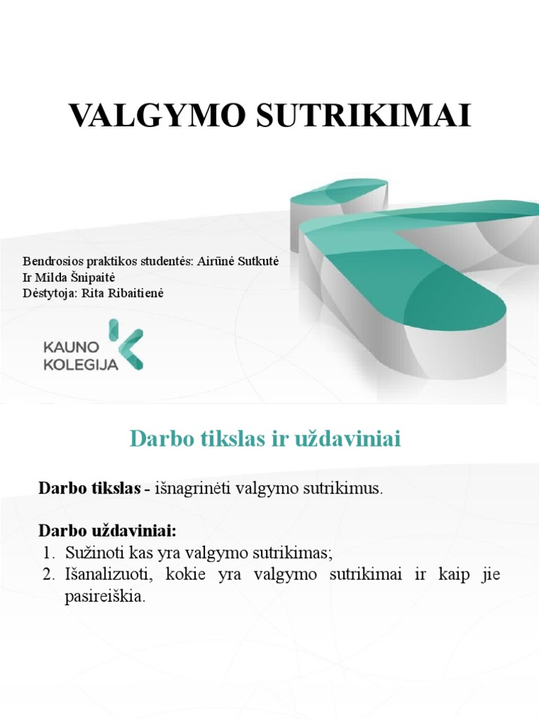 Valgymo Sutrikimai Psichologija | PDF