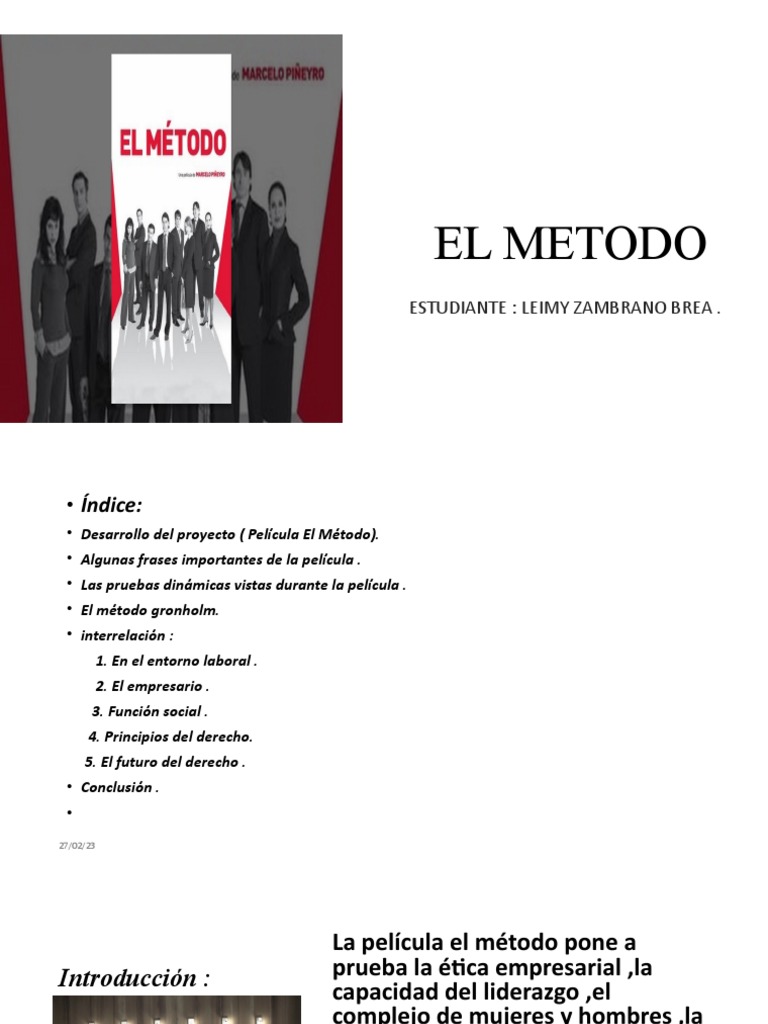 El Metodo | PDF