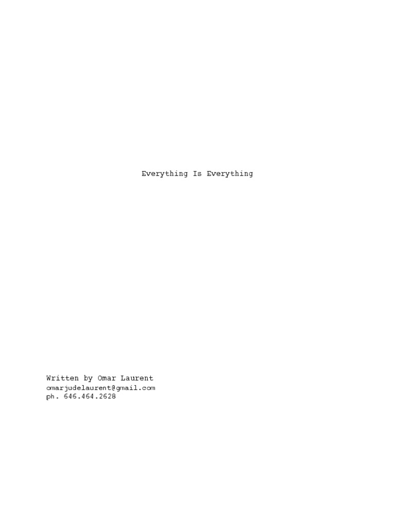 Everything Is Everything | PDF | Close Up