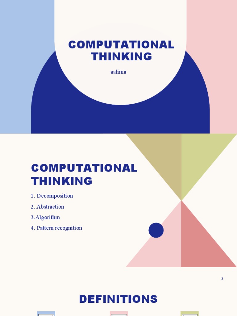 Computational Thinking | PDF | Algorithms | Computational Science Computational Thinking | PDF | Algorithms | Computational Science