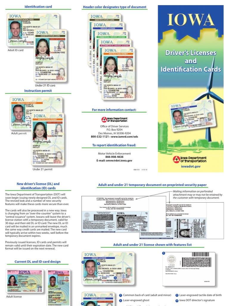 Iowa PDF | PDF | Identity Document | Driver's License