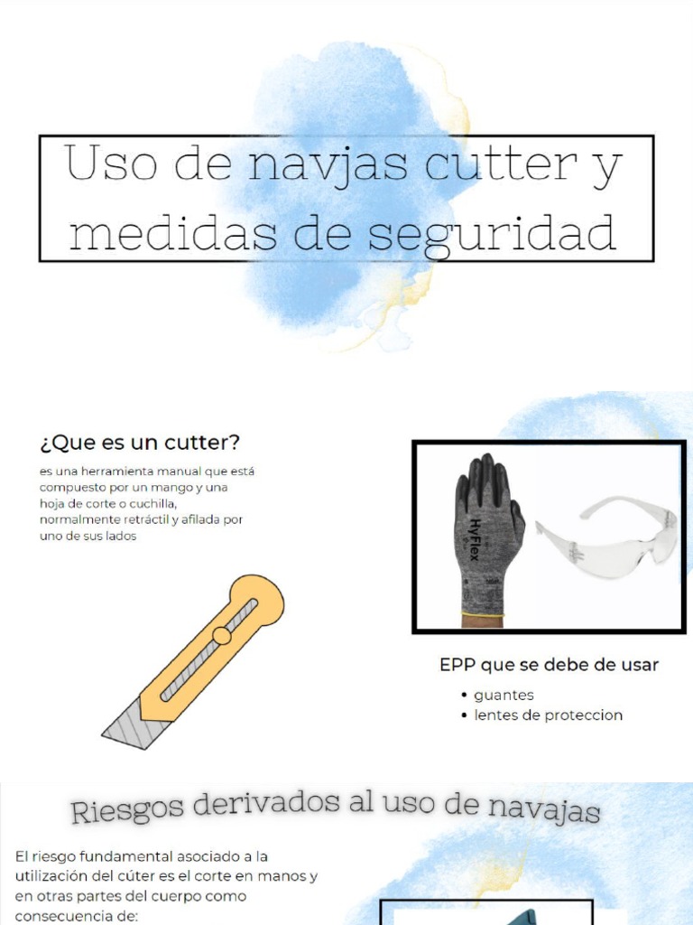 Tecnicas y Medidas de Prevencion para Uso de Navaja | PDF