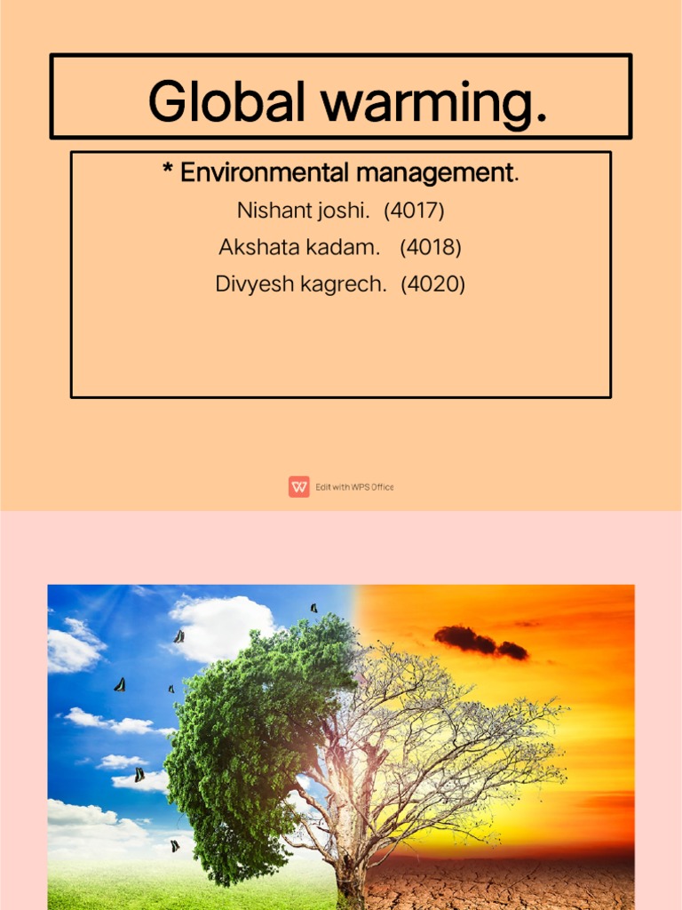 Causes and Solutions for Global Warming | PDF | Climate Change ...