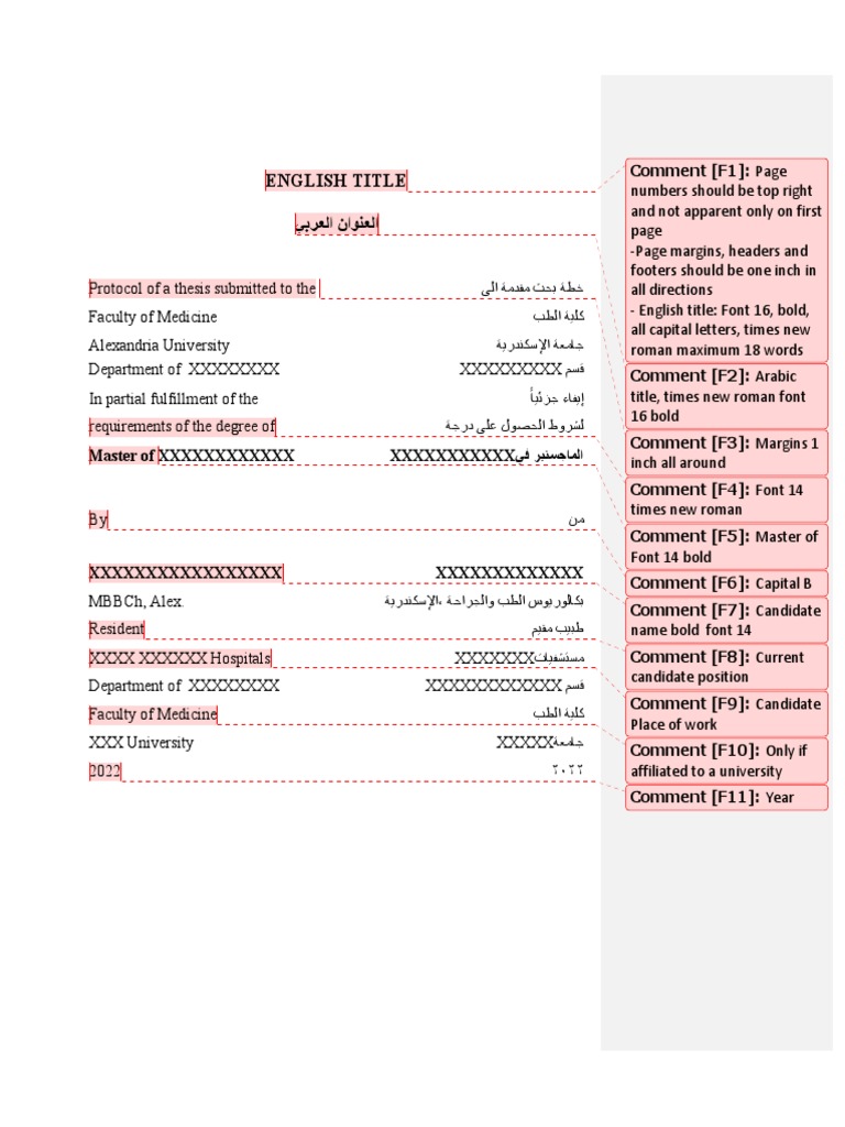 Protocol Template - New Master-2 | Download Free PDF | Thesis | Books