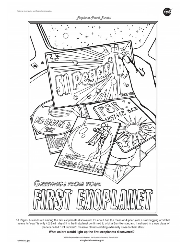 Exoplanet Travel Bureau Coloring Book | PDF