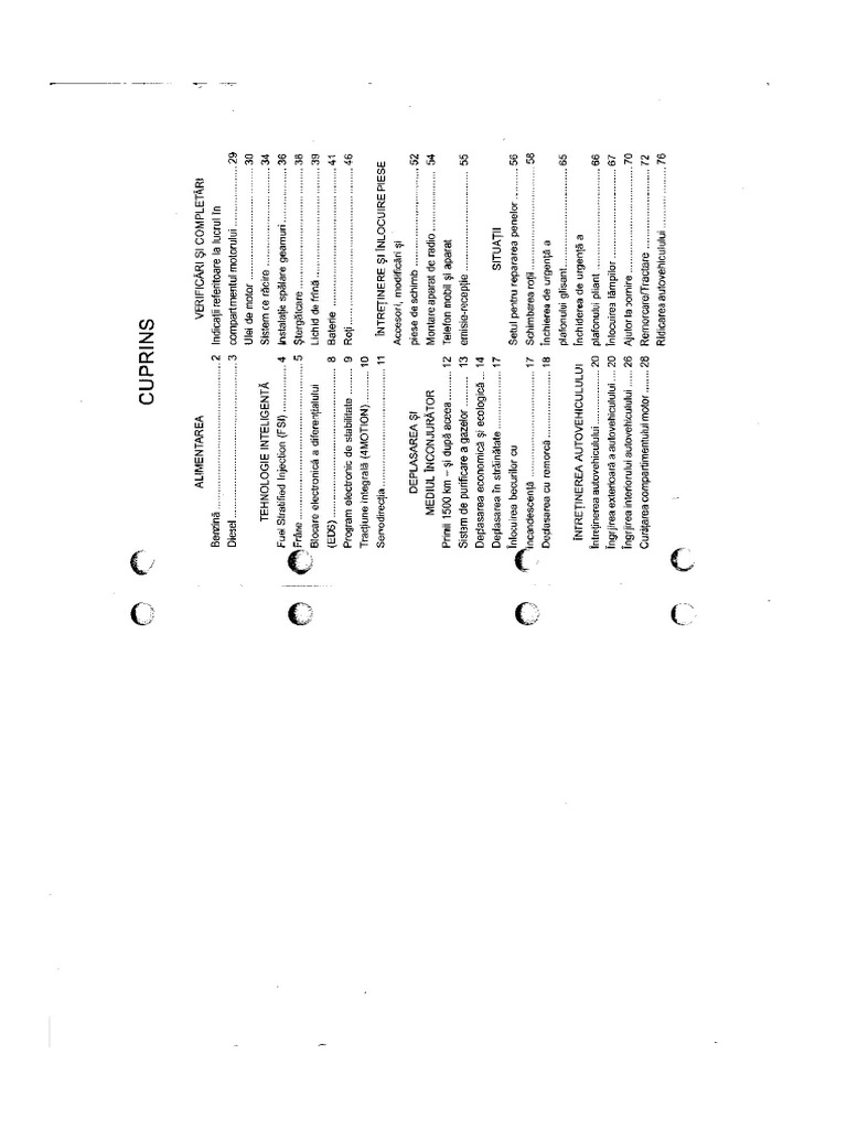 Carte Tehnica VW Passat B5 | PDF