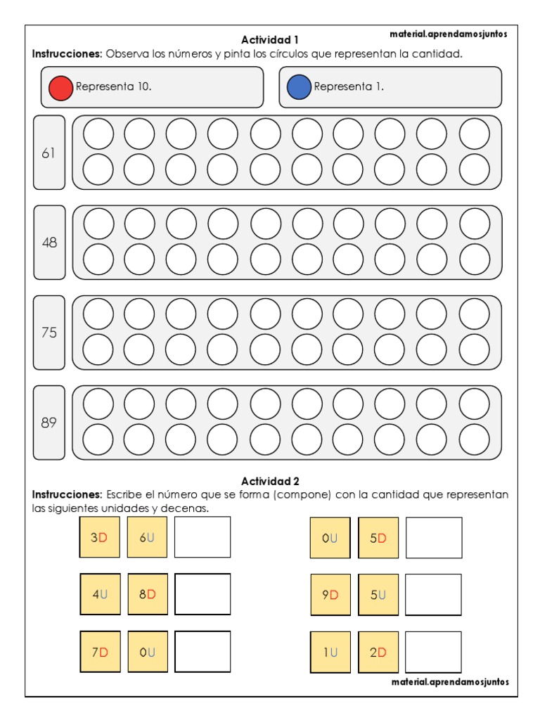 Valor Posicional | PDF | Notación Matemática | Matemáticas