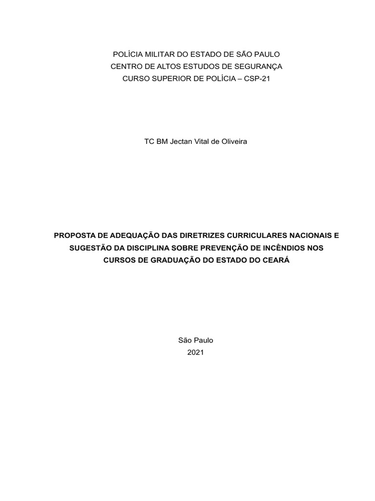 Tese CSP 2021 - TC Jectan (Final) | PDF | Engenharia | Brasil Tese CSP 2021 - TC Jectan (Final) | PDF | Engenharia | Brasil
