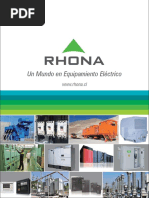 Catálogo de Soluciones Eléctricas Rhona | PDF | Automatización | Relé