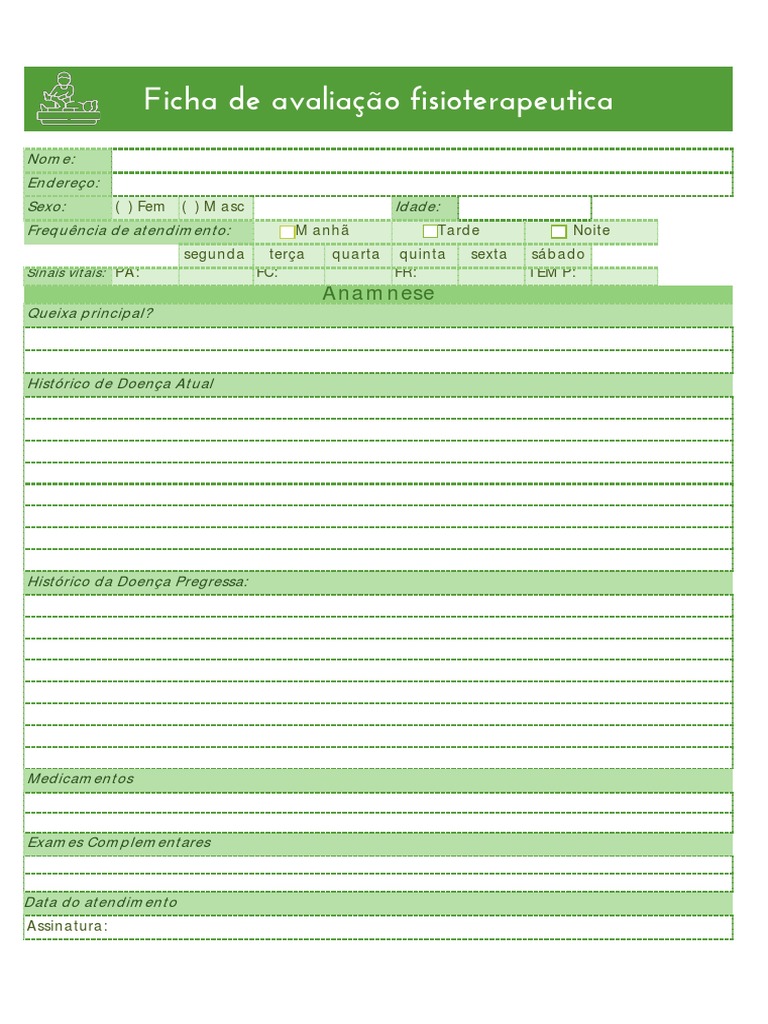 Ficha Fisioterapia | PDF