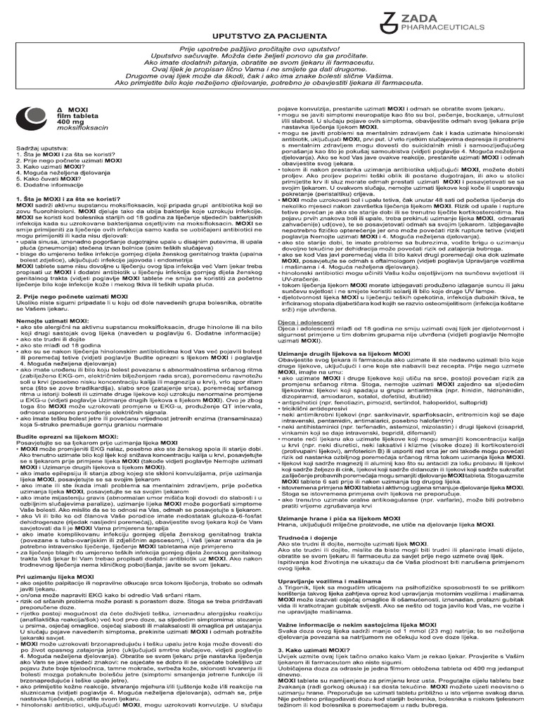 Moxi Pil | PDF