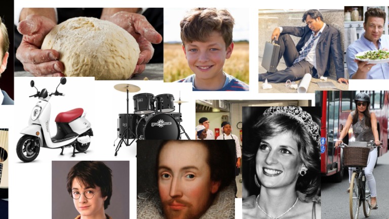 f2f Reading Pics Unit 1. Jamie Oliver | PDF