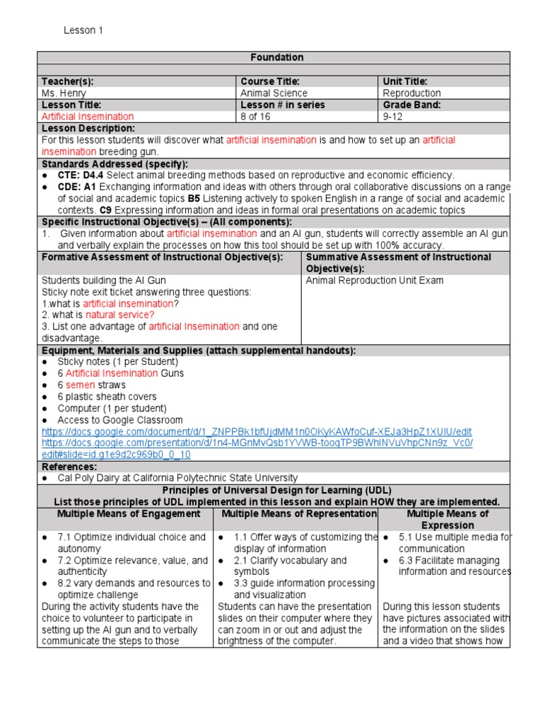 Compiled Lessons Edtpa 2 | PDF | Artificial Intelligence | Intelligence ...