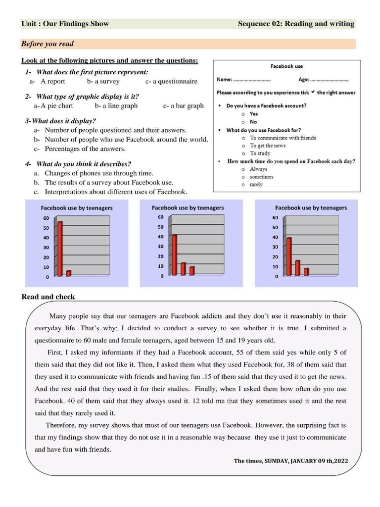 Reading Comprehension Our Findings Show | PDF