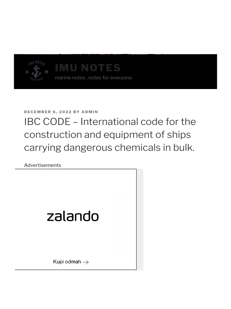 IBC Code Overview and Chapter 17 Details | PDF | Safety