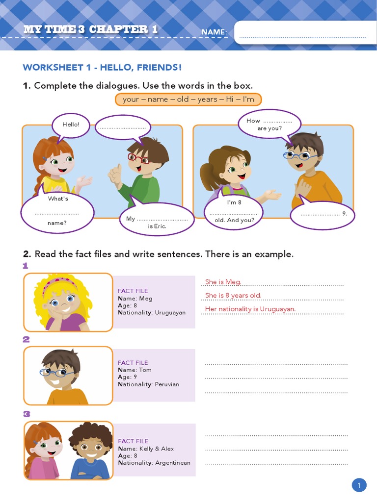 Getting to Know Each Other: An Introduction to Students in a New Class ...