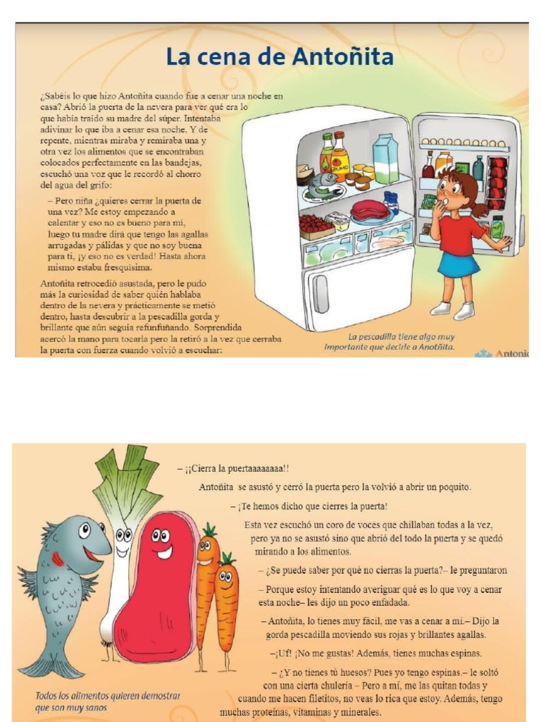 2022 A8d63022cuento La Cena de Antoñita 2 c81 | PDF