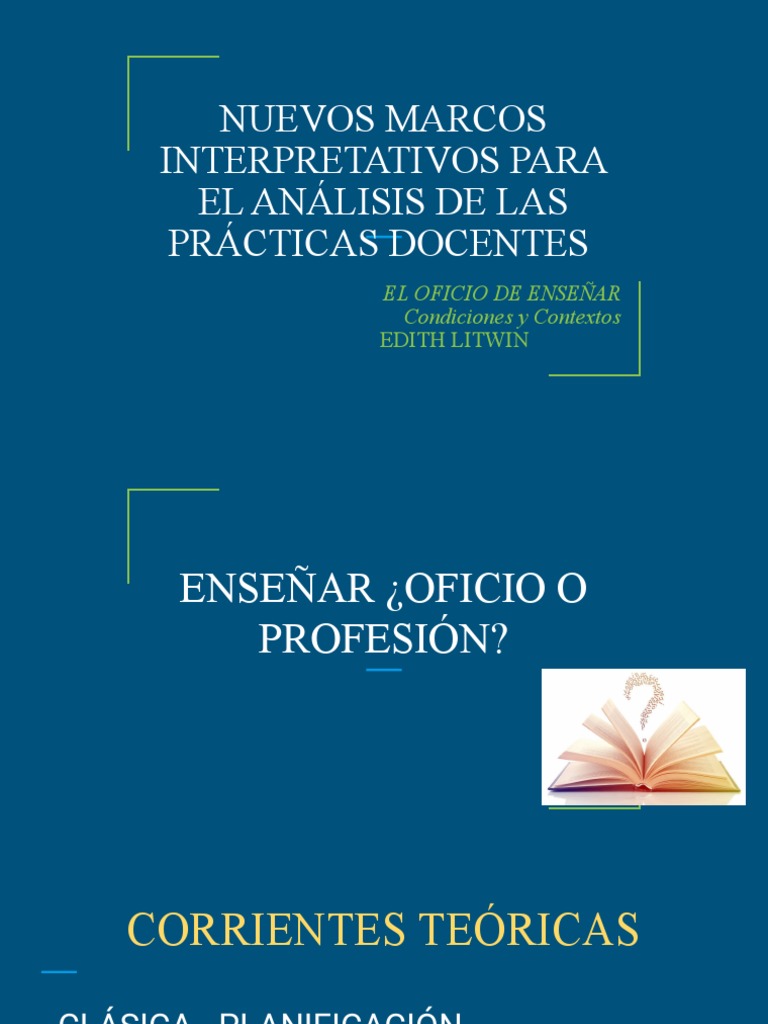 Nuevos marcos para prácticas docentes | PDF | Enseñando | Maestros
