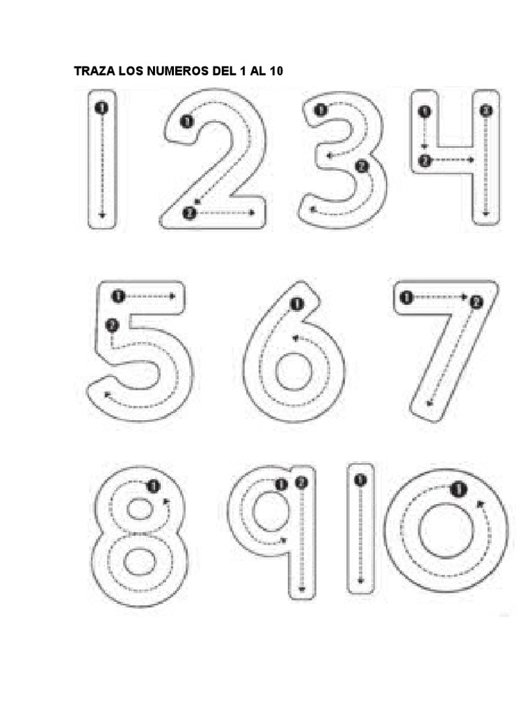 Numeros y Vocales | PDF