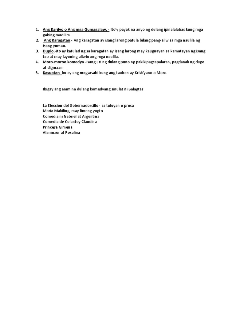 Filipino | PDF
