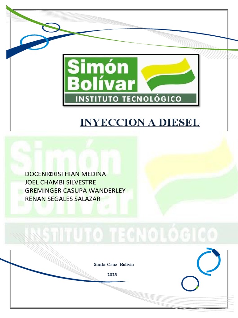 Laboratorio Diesel Grupo Dos | PDF | Motor diesel | Inyección de ...