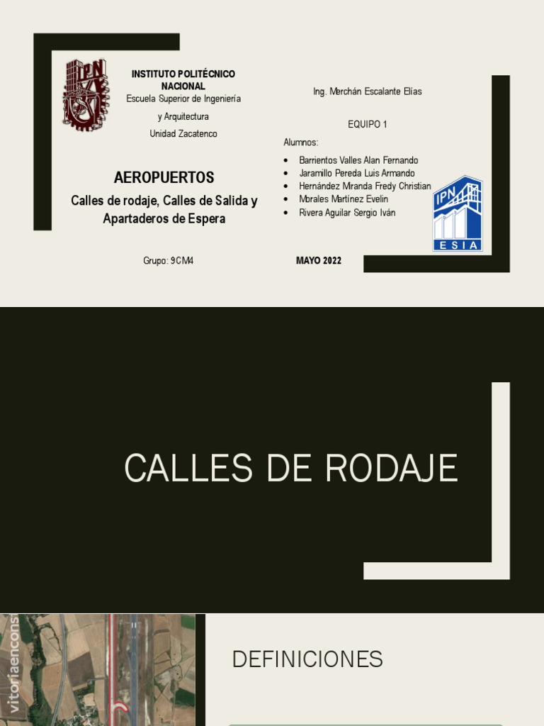Señalización y Calles de Rodaje en Aeropuertos | PDF | Pista | Aeropuerto